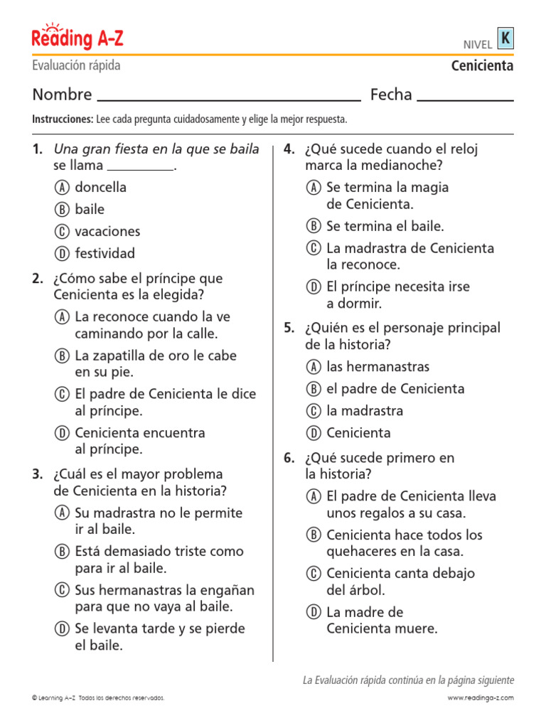 Raz Cqlk29 Cinderella Sp | PDF