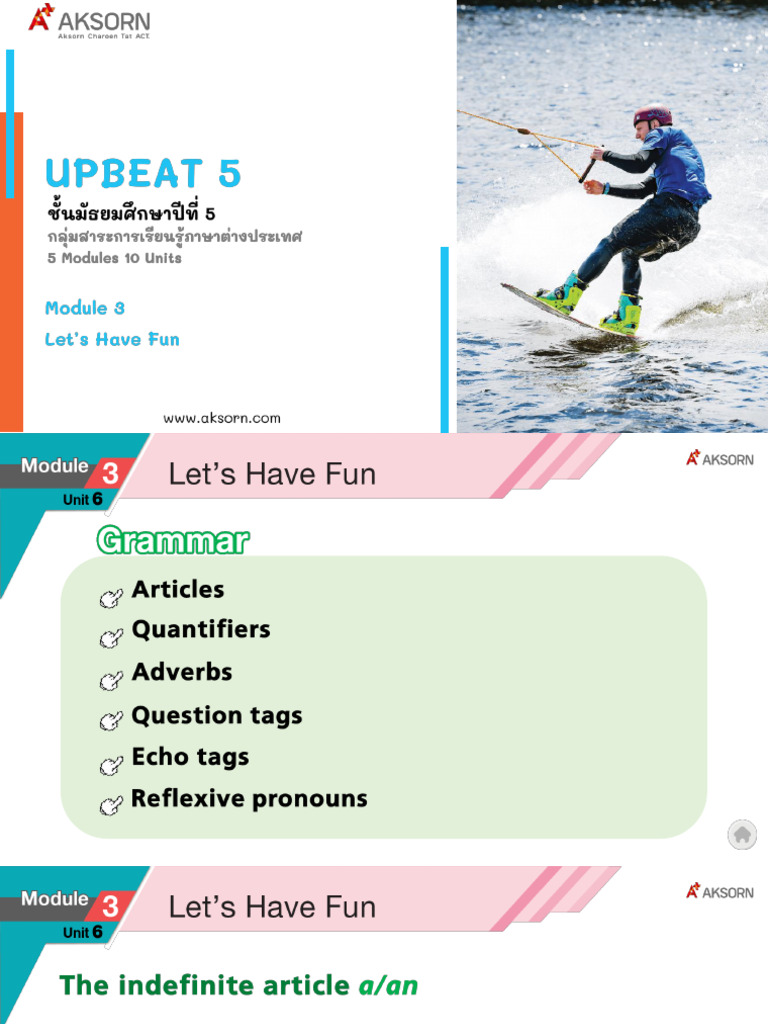 GRAMMAR Unit6 - State-Of-The-Art | PDF