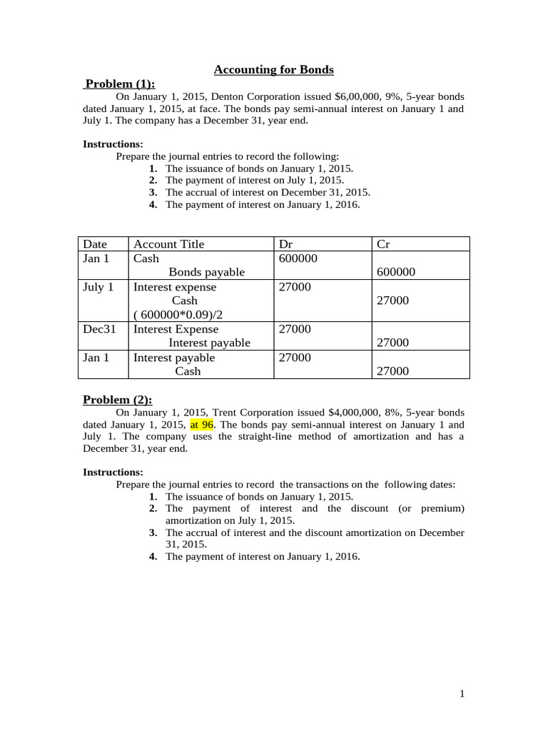 Chapter 15 Review Problems | PDF