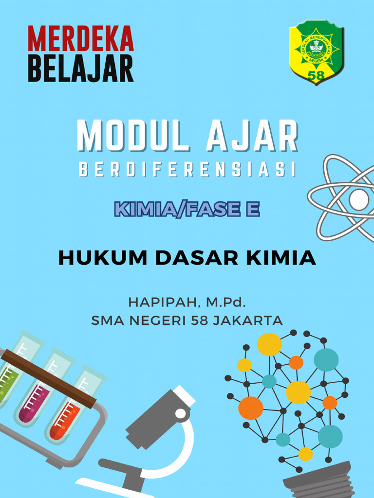 Modul Kimia Berdiferensiasi Fase E Kelas X TH 24 - E10.4 Rumus Kimia ...