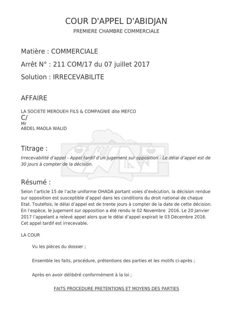 Decision-Numero-211 COM - 17-Publié-Par-Le-Cndj | PDF