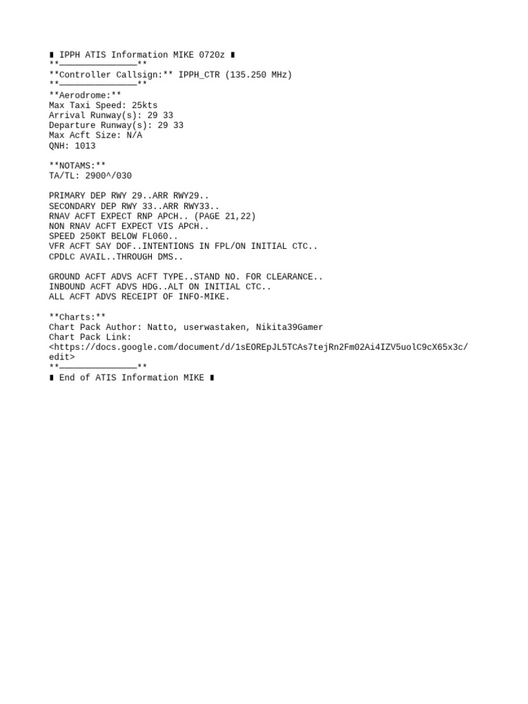 Ipph Rnav 29:33 | PDF