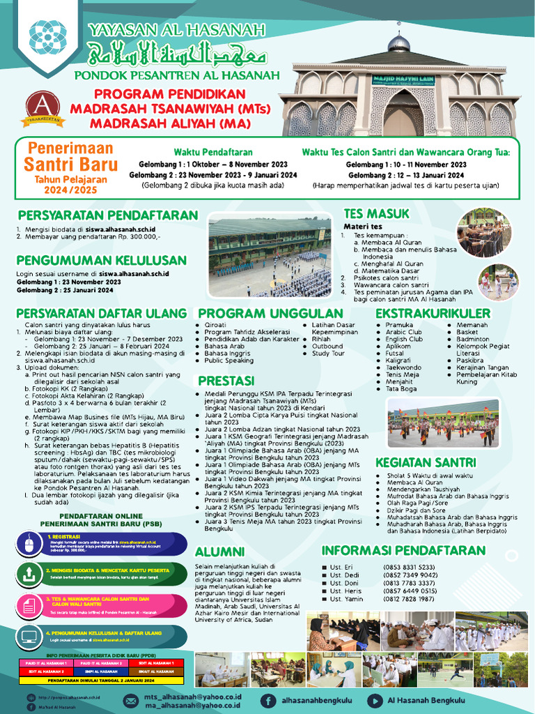 Flyer PPDB PONPES 2024 | PDF