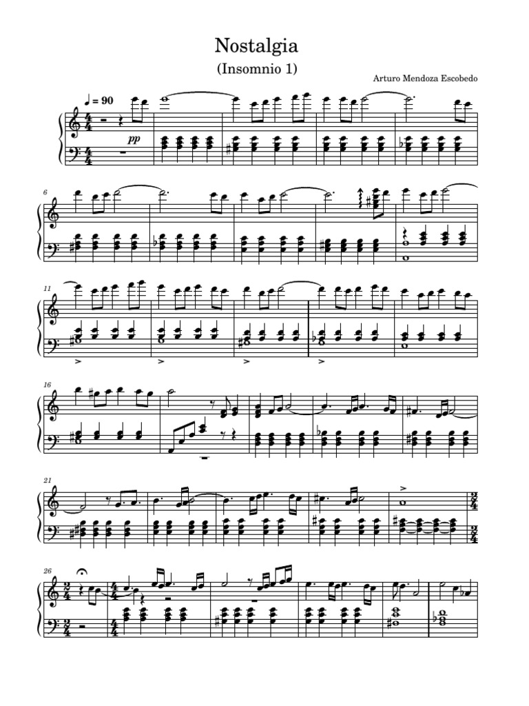 Nostalgia insomnio l | PDF