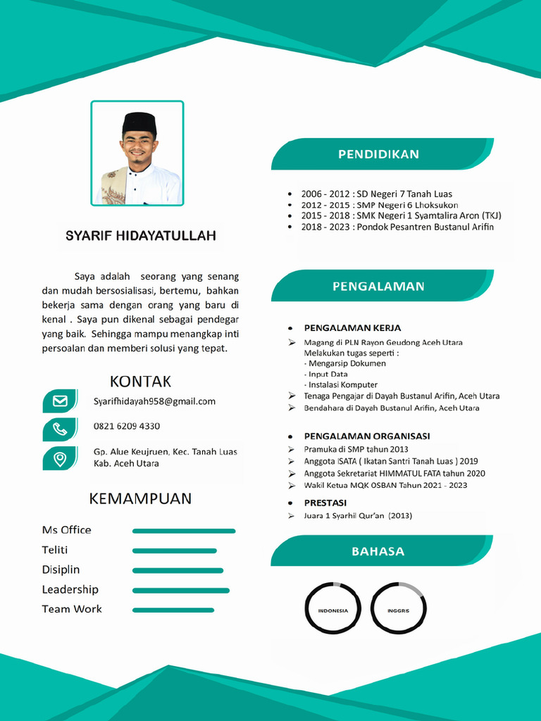 CV Dayat | PDF