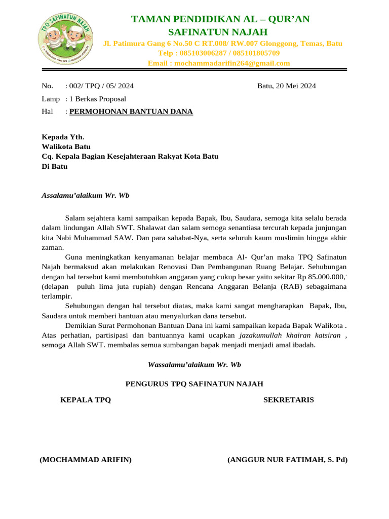 Proposal Baru 1 | PDF