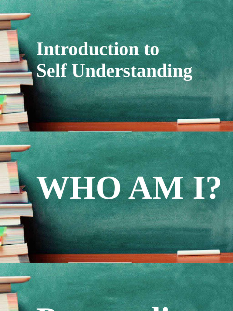 GED 101 Introduction To Self Understanding | PDF GED 101 Introduction To Self Understanding | PDF