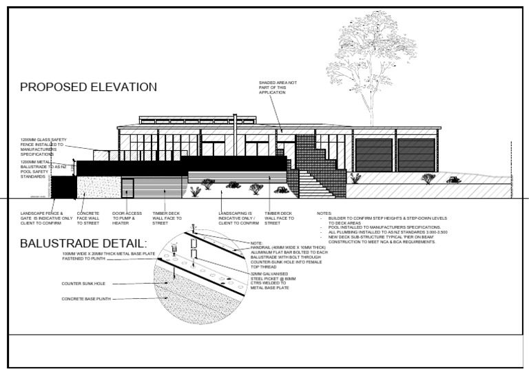 Amended - 9 Pointer Court - Shailer Park - PROPOSED ELEVATIONS B | PDF