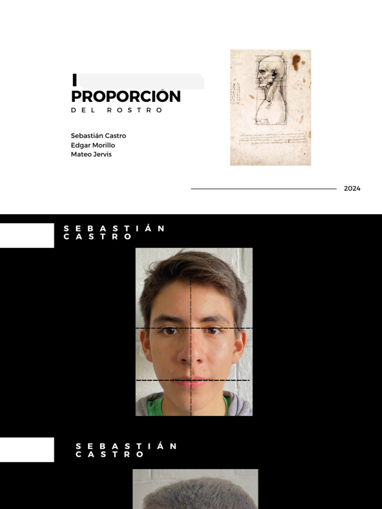 Proporción Del Rostro, Edgar Morillo, Mateo Jervis, Sebastian Castro | PDF