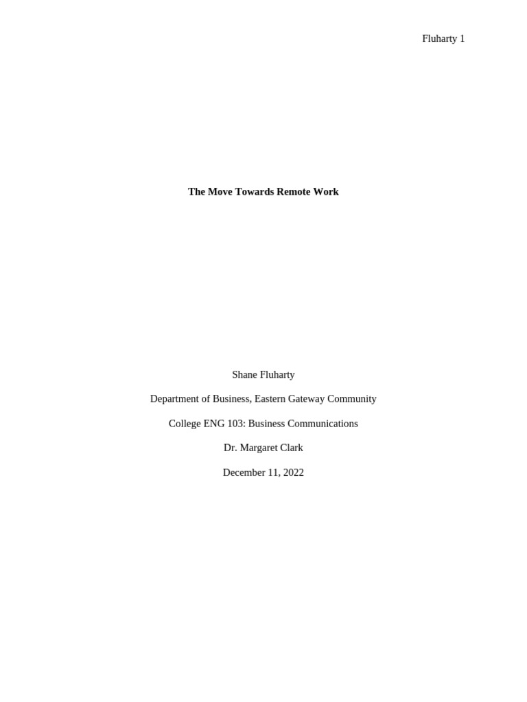 Remote Work Rev 4 Pdf