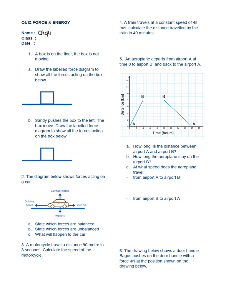 1715573011-Quiz Force and Energy | PDF
