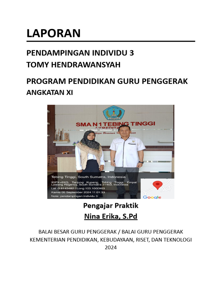 Laporan Pi 3 Tomy | PDF