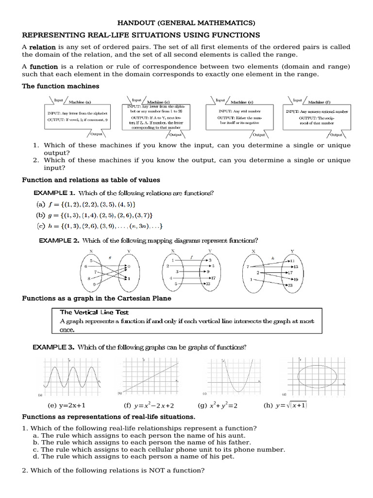 Handout Genmath Module 12 | PDF Handout Genmath Module 12 | PDF