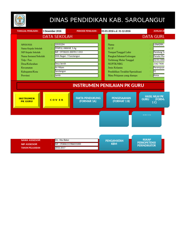 Aplikasi PK Guru | PDF