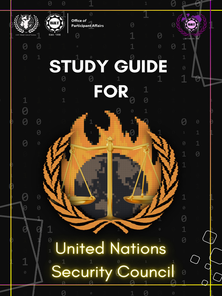 UNSC Study Guide | PDF