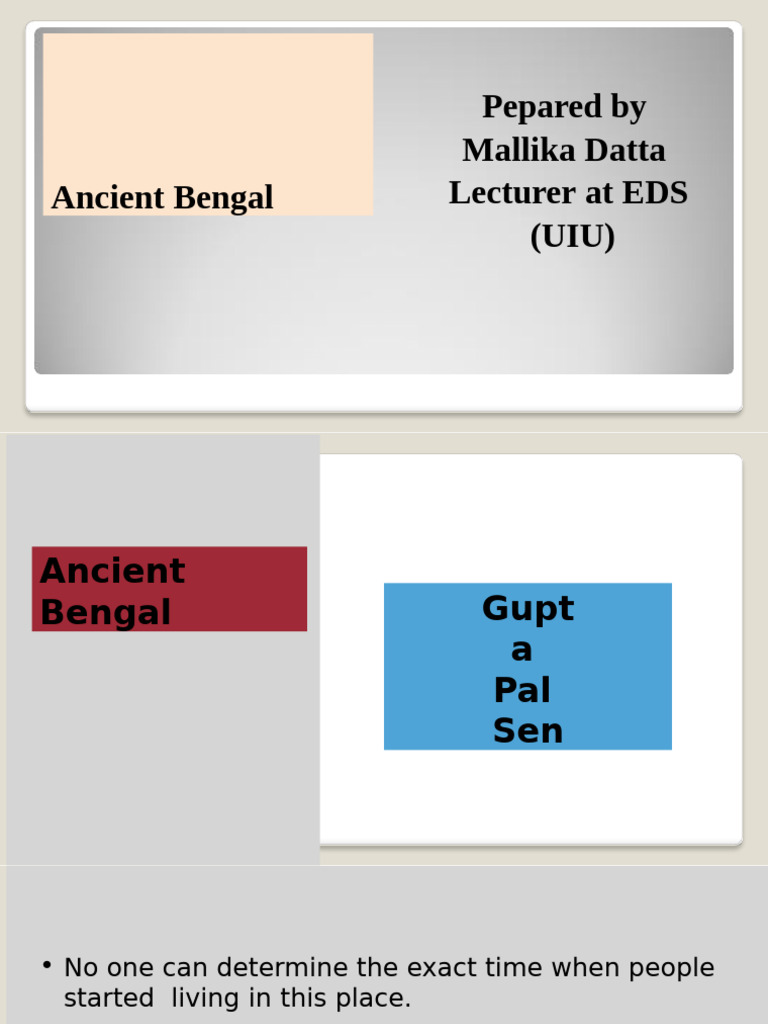 Ancient Bengal | PDF