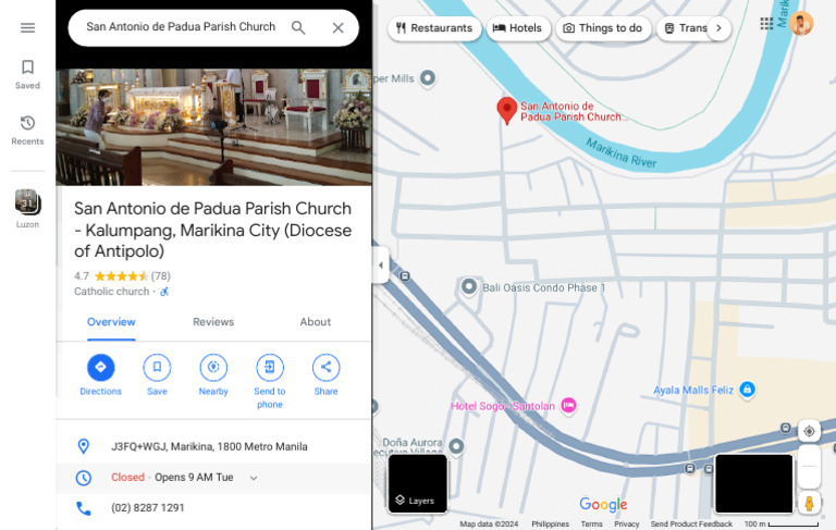San Antonio de Padua Parish Church - Kalumpang, Marikina City (Diocese ...