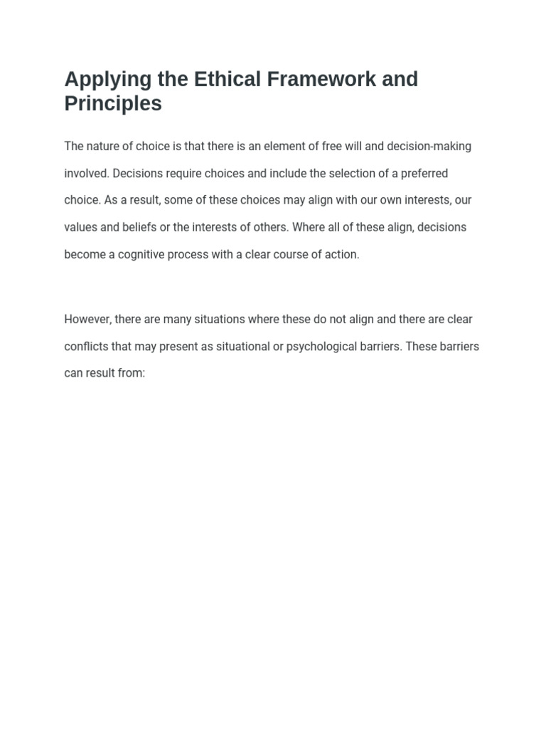 Ethical Practice | PDF