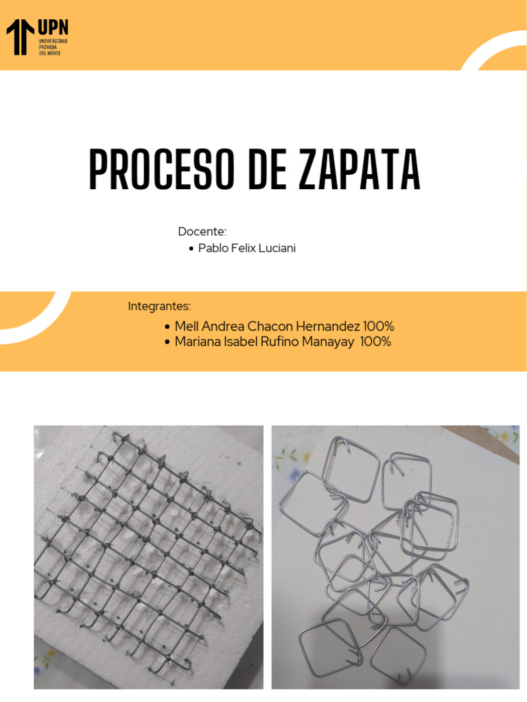 Proceso de zapata | PDF
