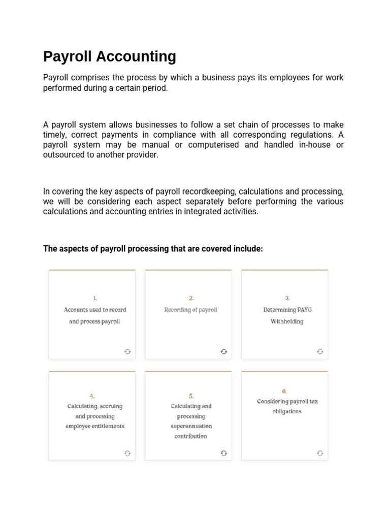 Payroll Essentials | PDF