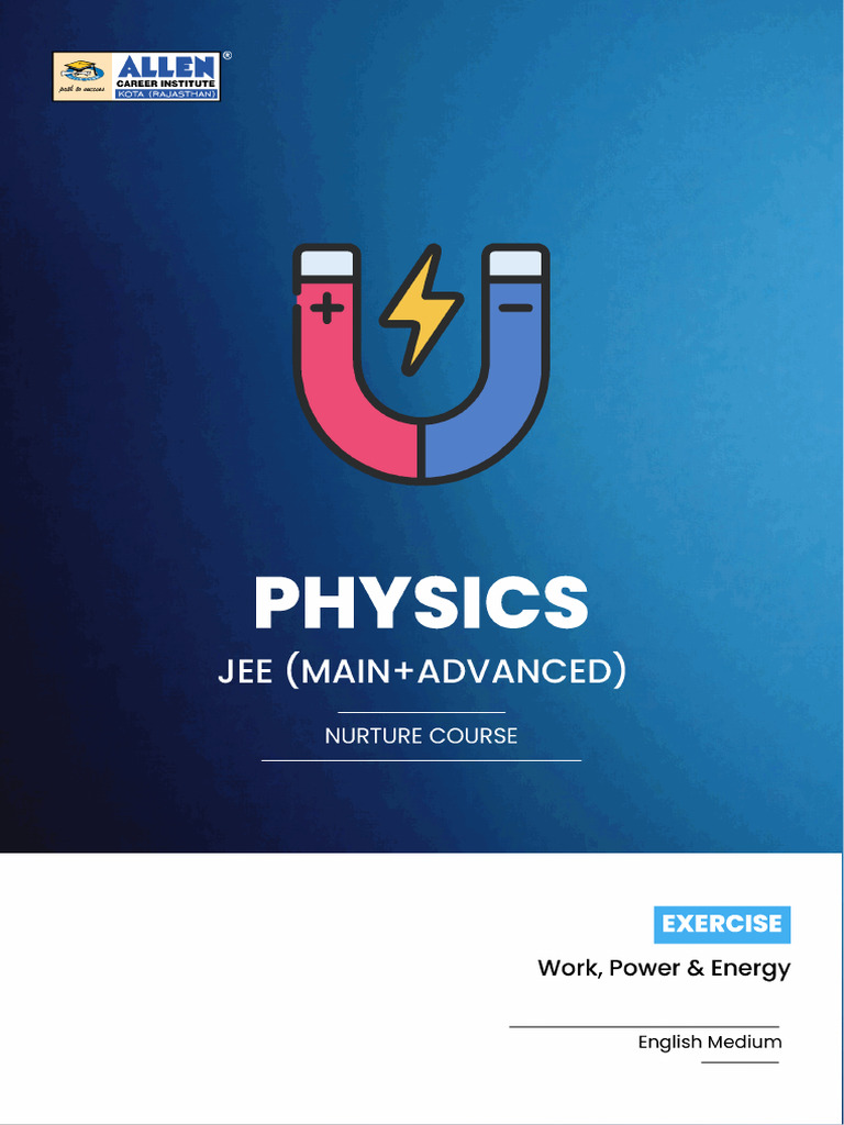 Work Power Energy-Exercise 020207 | PDF
