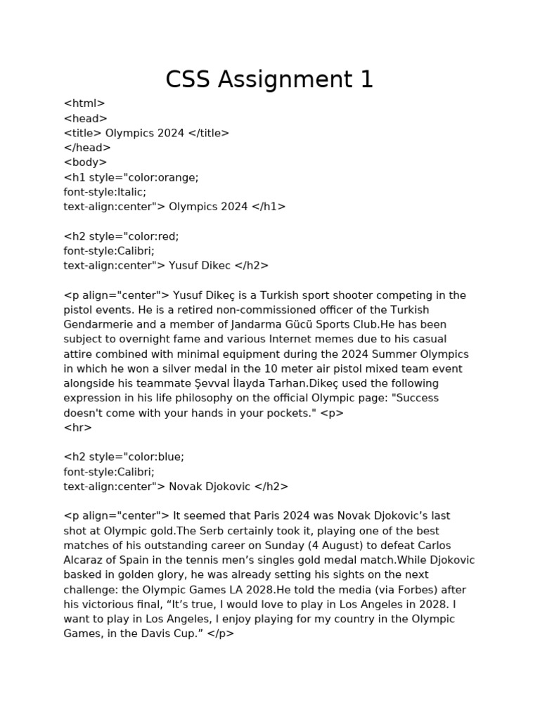 Parth Parashar-CBSE 10A_CSS_Assignment 1 | PDF Parth Parashar-CBSE 10A_CSS_Assignment 1 | PDF