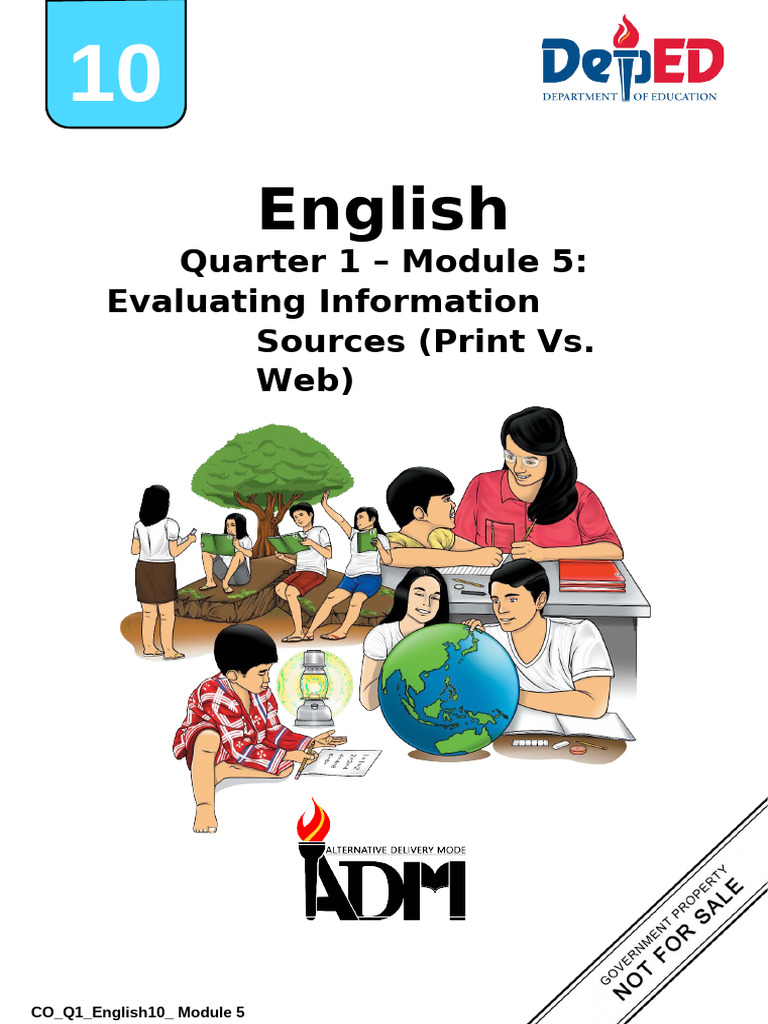 Eng10 Q1M5 STUDENTS | PDF