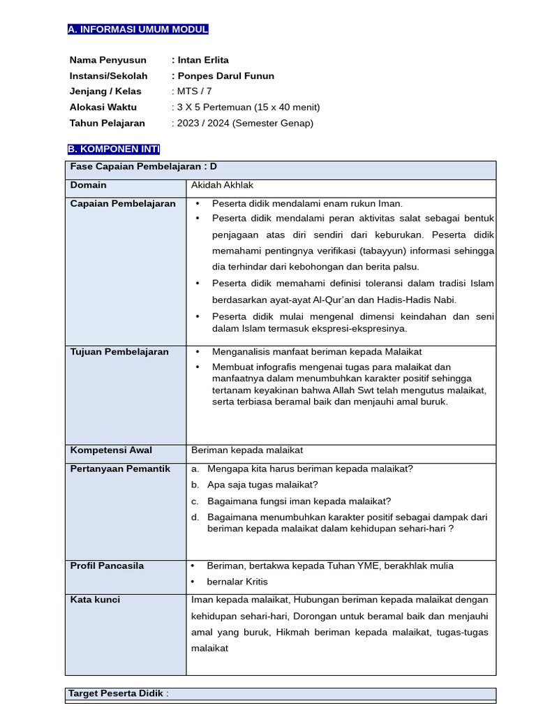 Modul Intan Erlita | PDF