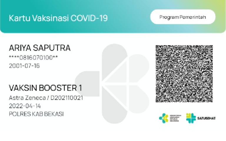 SERTIFIKAT-VAKSIN-DOSIS 3-ARIYA-899_11zon | PDF