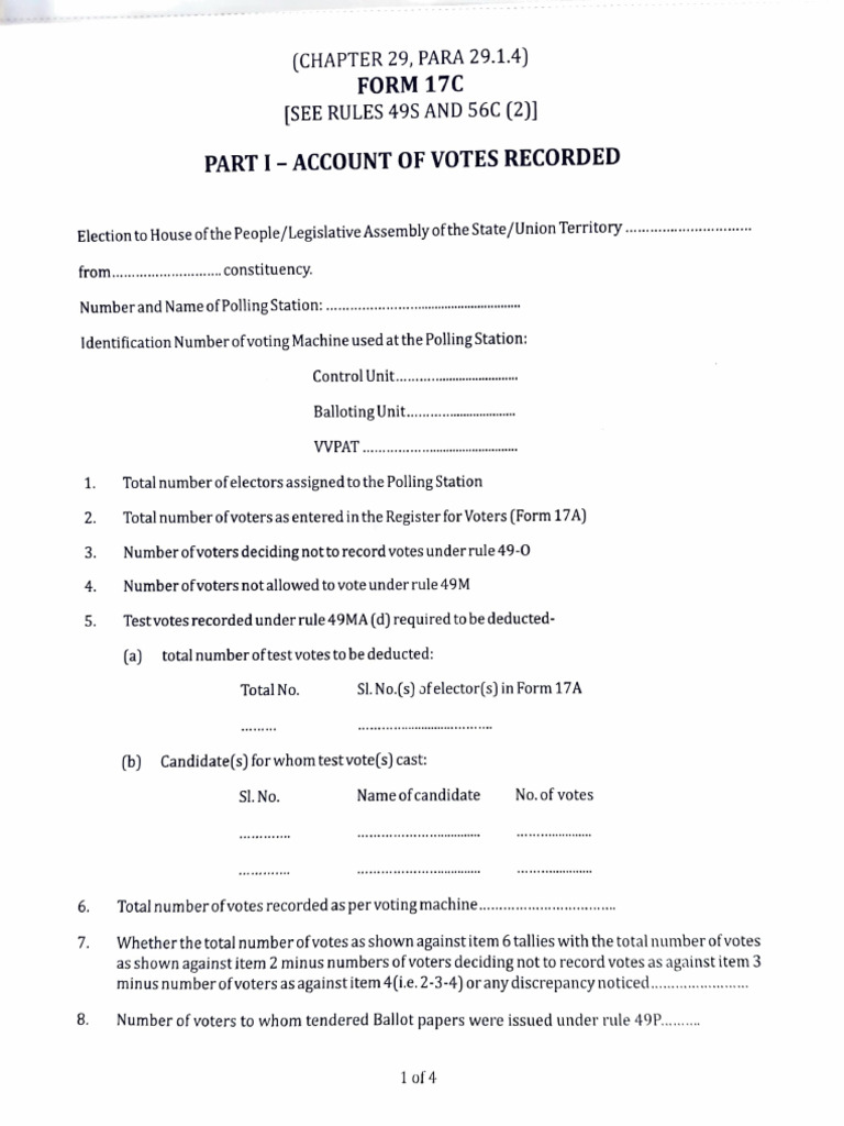 Form 17 c 1-2 Pages | PDF
