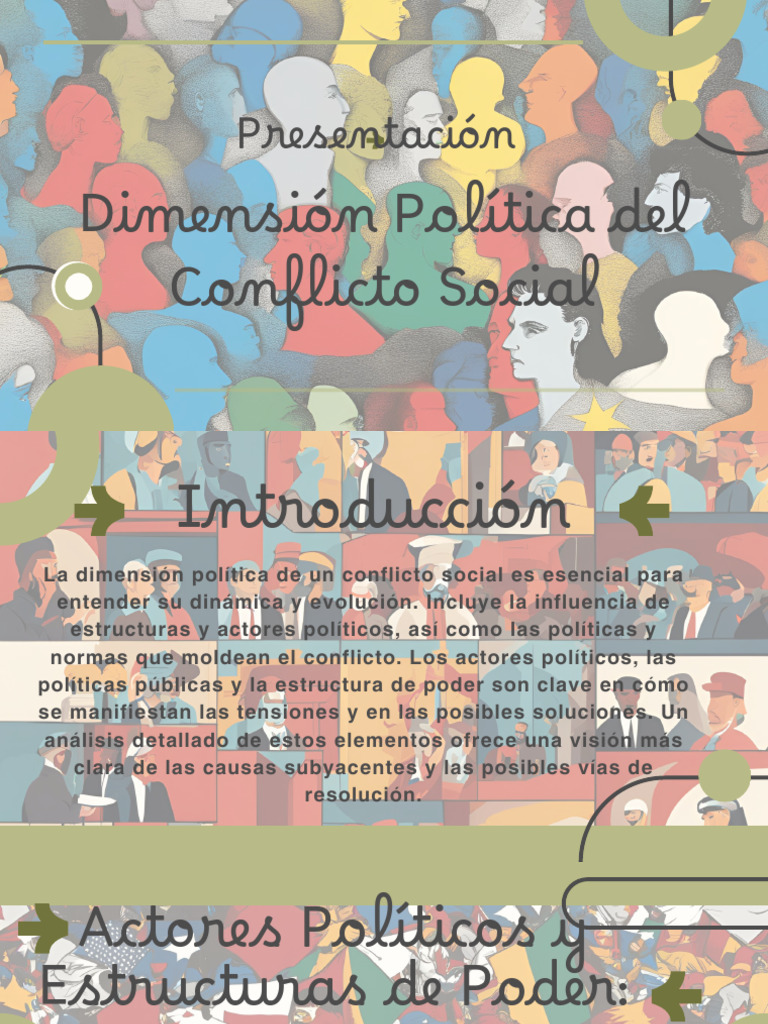 Dimension Politica de Un Conflicto Social | PDF