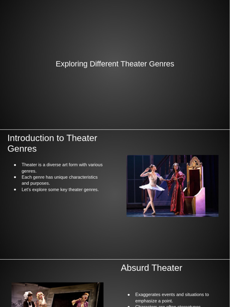 Form of Theater | PDF