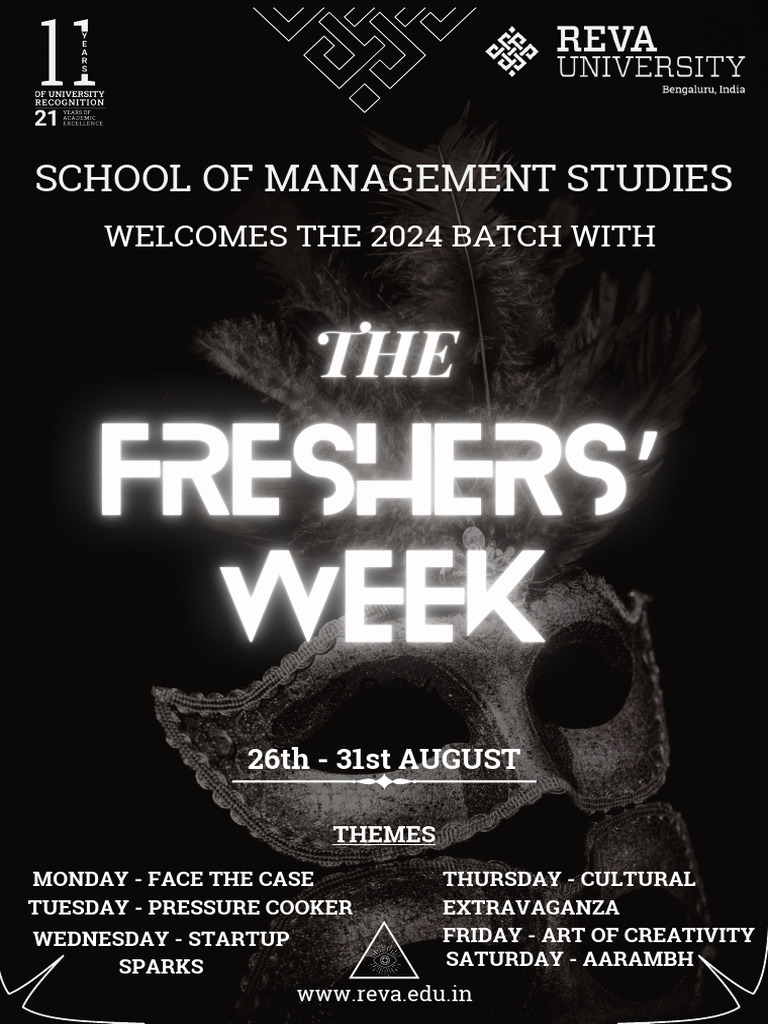 SOM Freshers Week'24 E-Brochure | PDF | Startup Company | Small ...