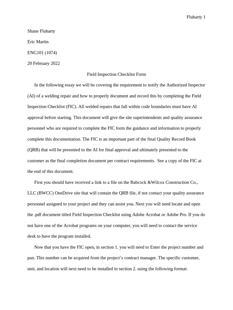 Informative Essay | PDF | Welding | Construction Informative Essay | PDF | Welding | Construction