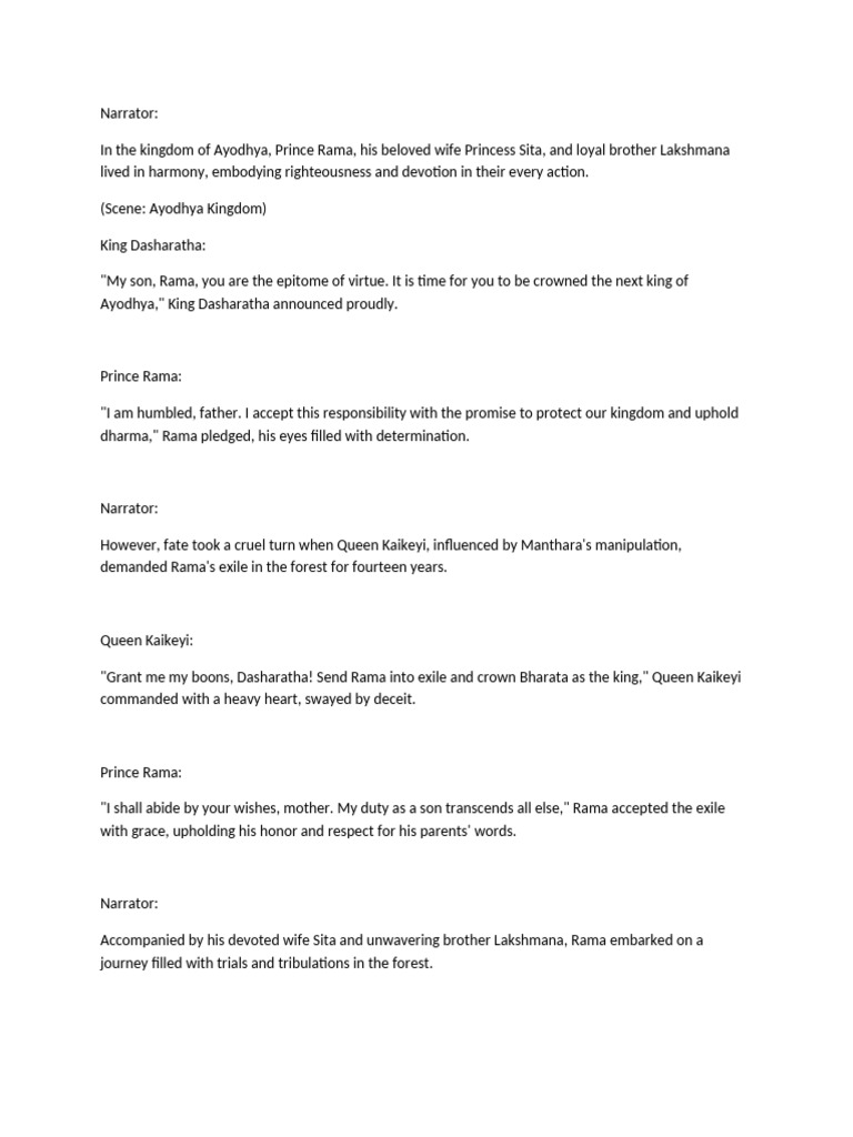 Rama and Sita-WPS Office | PDF