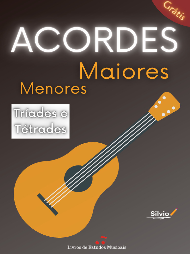 Acordes Maiores e Menores Silvio | PDF | Acorde (música) | Harmonia