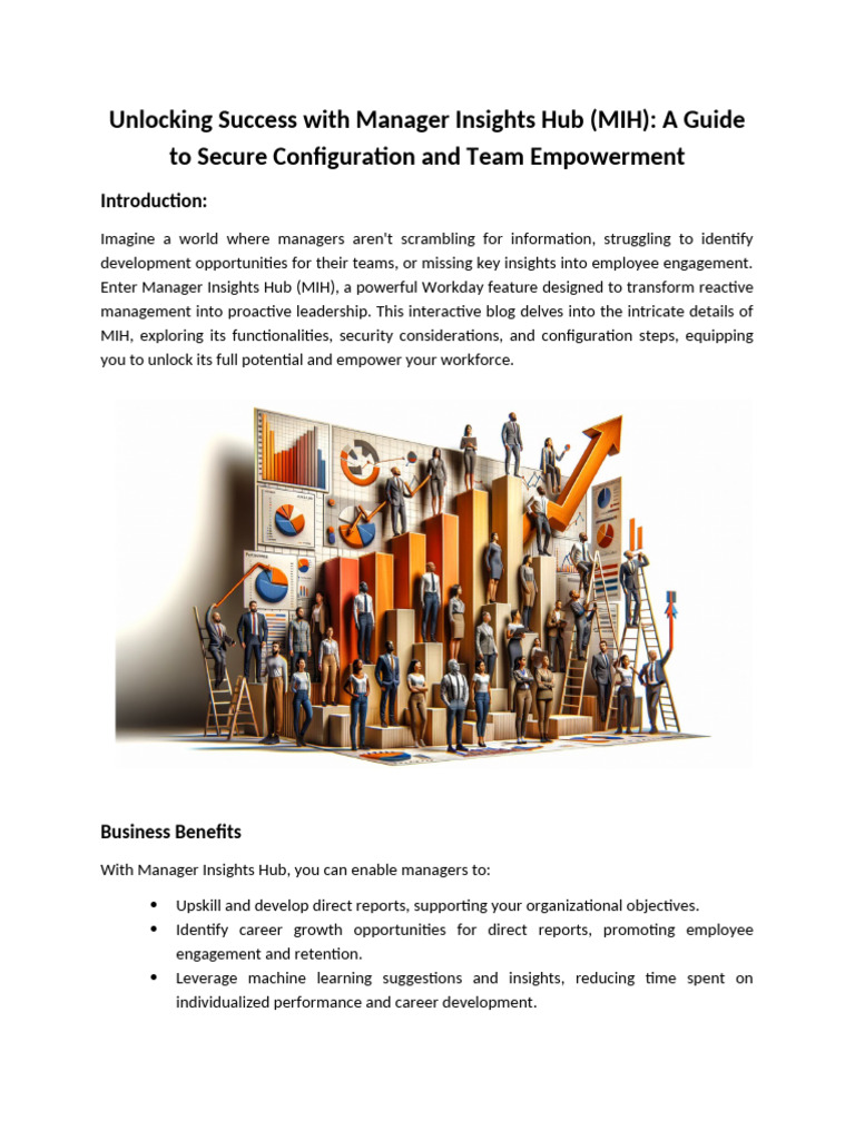 Unlocking Success With Manager Insights Hub | PDF