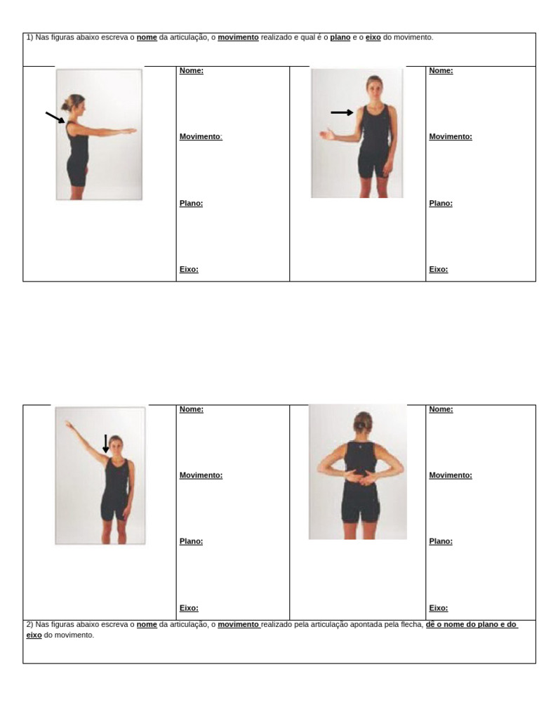 Exercício Eixos e Planos | PDF