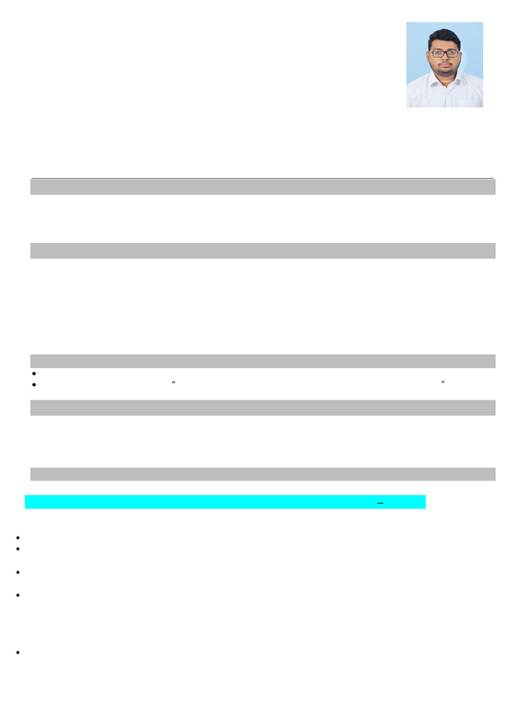 Farrukh Shoaib CV Water Treatment | PDF | Water Treatment | Water Quality