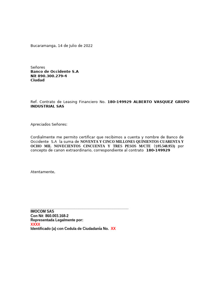 Certificacion Canon Extra | PDF