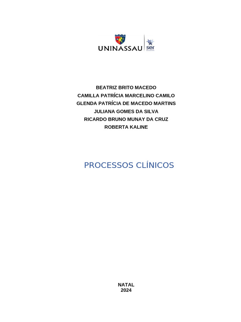 Estudo de Caso - Processos Clínicos | PDF | Sicología | Relaciones ...