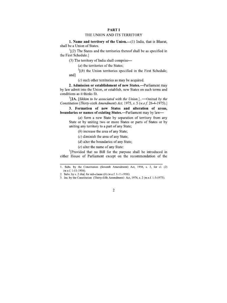 Mini Constitution | PDF