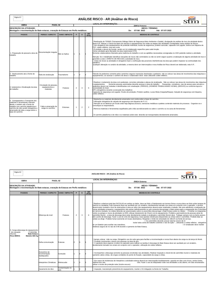 AR Bate Estaca | PDF