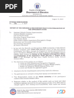 SBM - CHECKLIST - Latest 2024 | PDF
