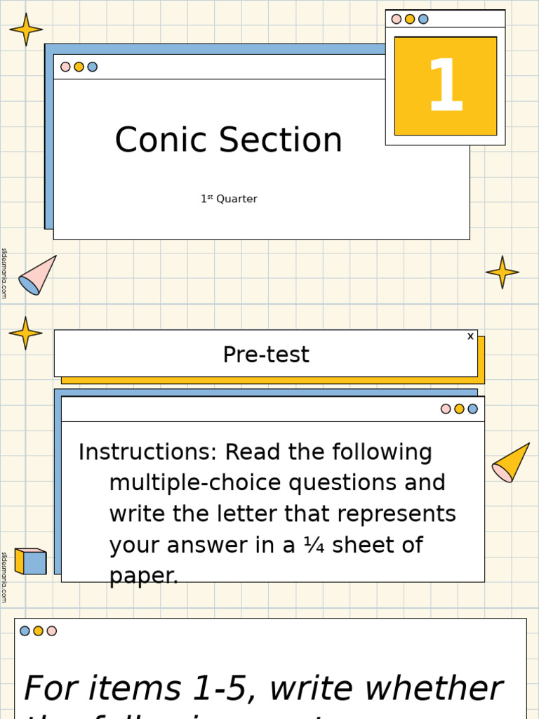 Conic Section | PDF