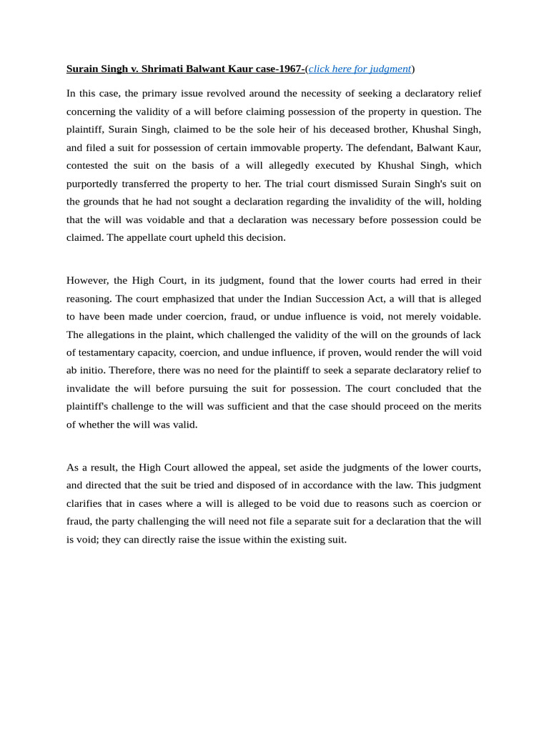 Propounding of Will Research | PDF