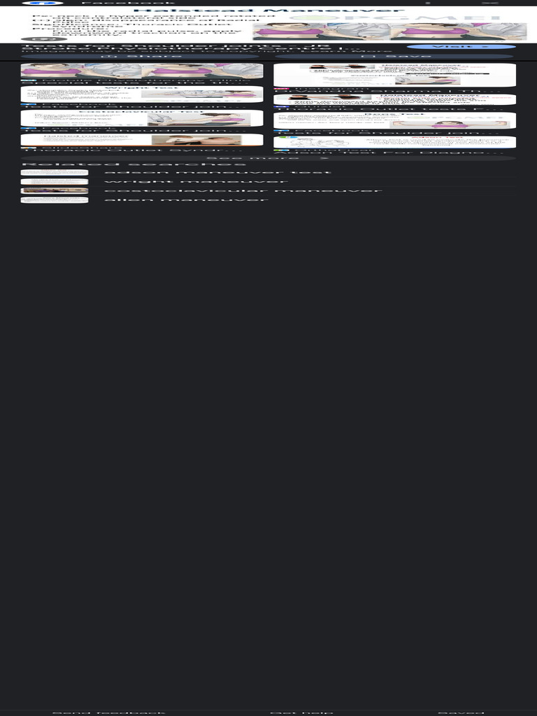 Halstead Maneuver - Google Search | PDF