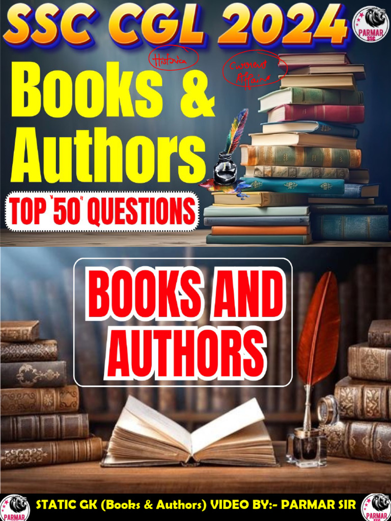 Books and Authors PARMAR SSC | PDF