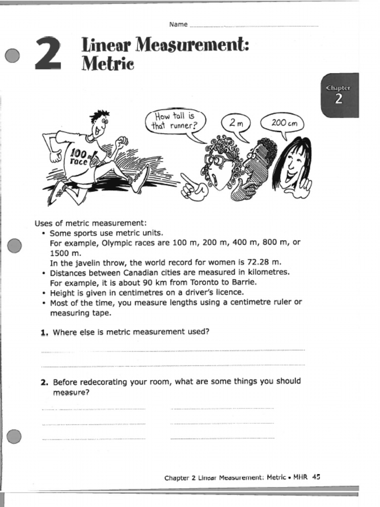 Chapter 2 - 3 (Measurement) | PDF