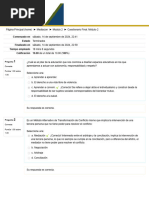 Cuestionario Final. Módulo 2 | PDF | Negociación | Mediación